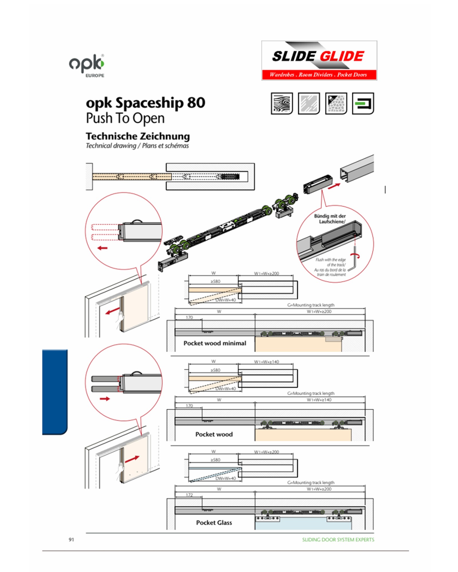 Push to Open Door Mechanism